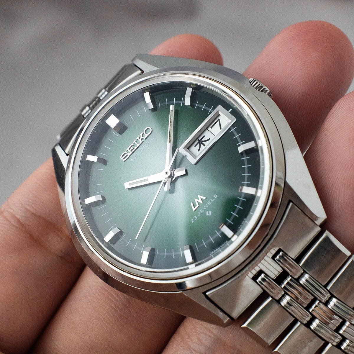 Seiko Lord Matic LM 5606-7191 from 1973 – Paleh